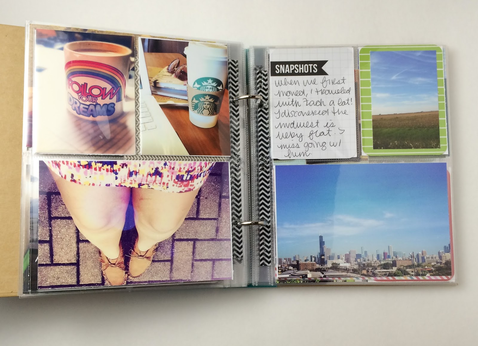 five sixteenths blog: My First Project Life Album