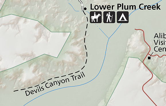Devil's Canyon Trail & Solo Overnight at Plum Creek