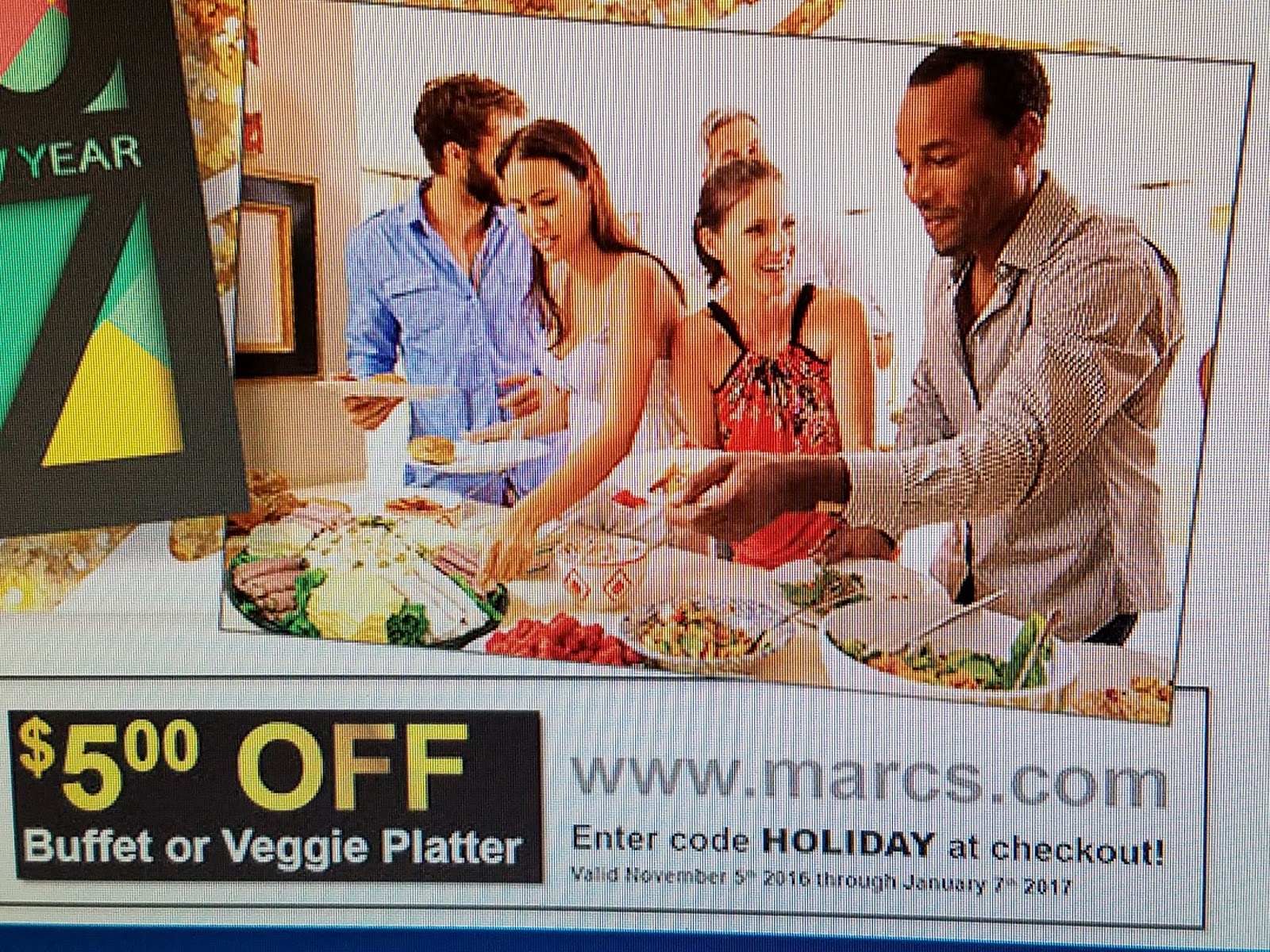 Roshells Kitchen: MARC'S SPECIAL--$5.00 OFF PARTY TRAY!