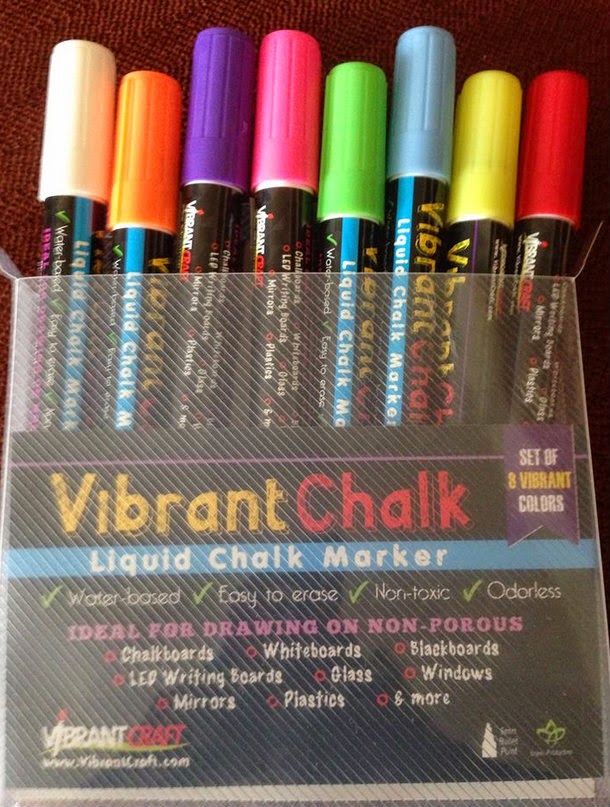 Shino-Bree World (^O^): Vibrant Chalk Liquid Chalk Marker Review