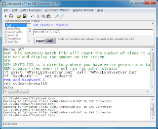 Advanced BAT to EXE Converter 2.75