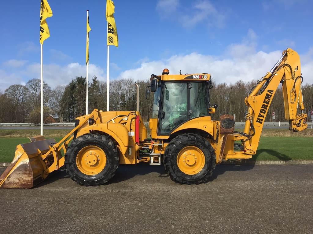 Maarakennus koneita.: Hydrema Backhoe