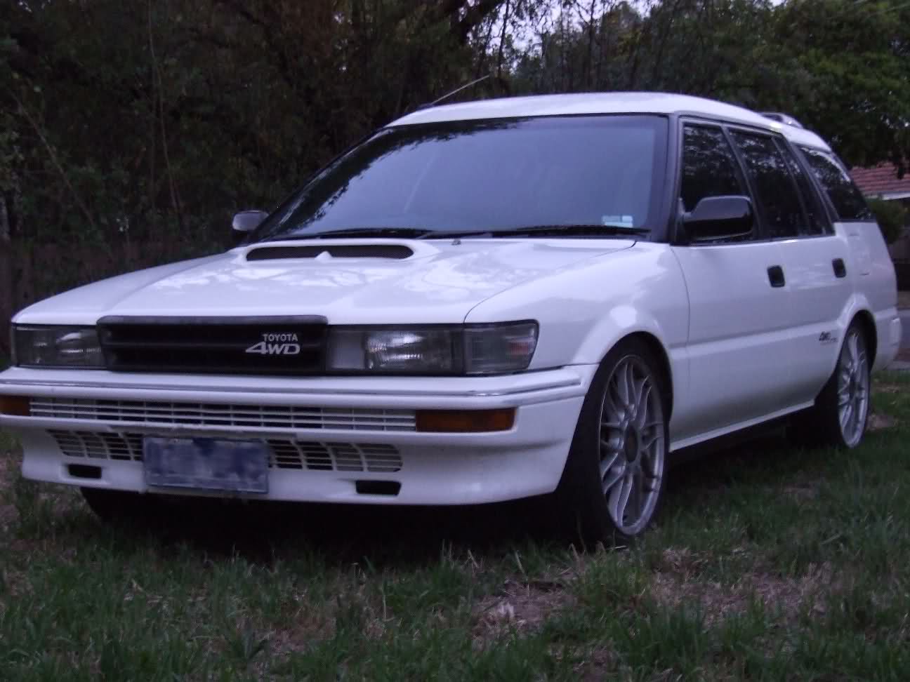 Super - OEM: [SOLD] JDM Emblem TOYOTA 4WD OEM AE92 Wagon