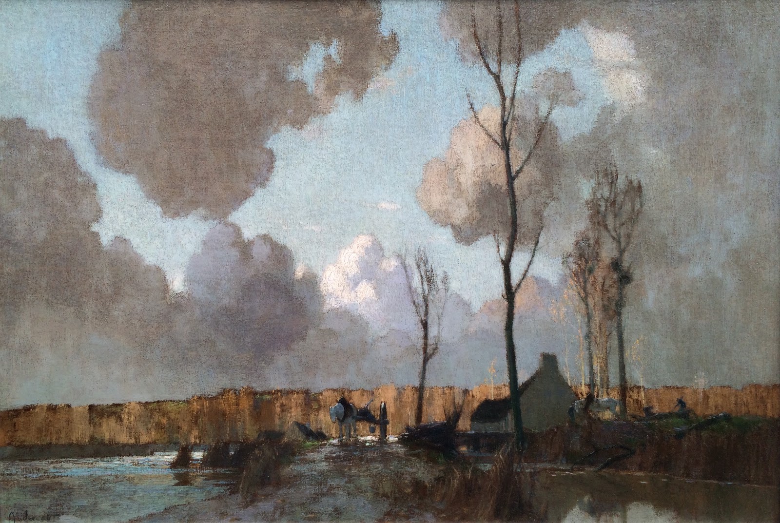 Alexandre-Louis Jacob | Landscape painter | Tutt'Art@ | Pittura ...