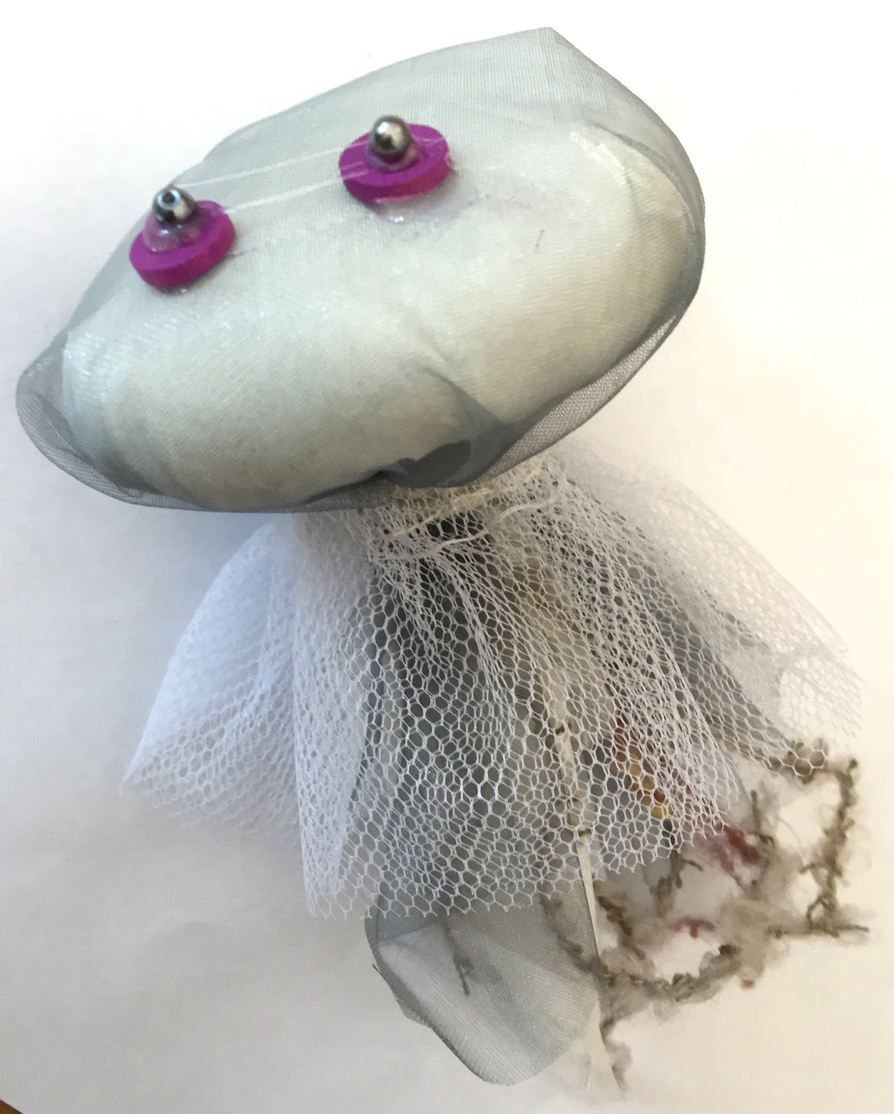 Susan's Art Club: Jellyfish and sock fish