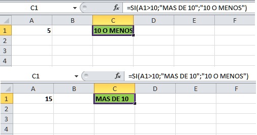 Curso De Excel Online: FORMULA DE EXCEL FUNCION SI