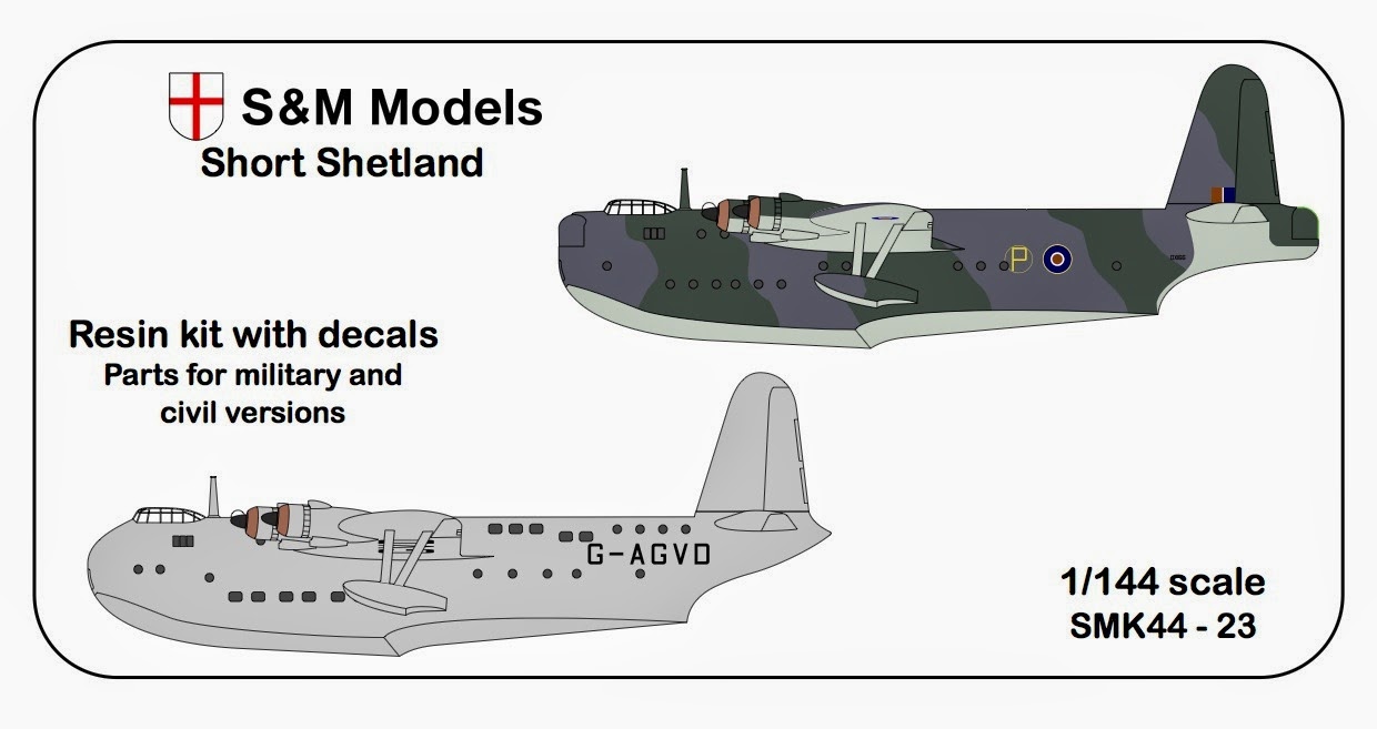 Kampfgruppe 1/144: 1/144 Short Shetland - S&M Models