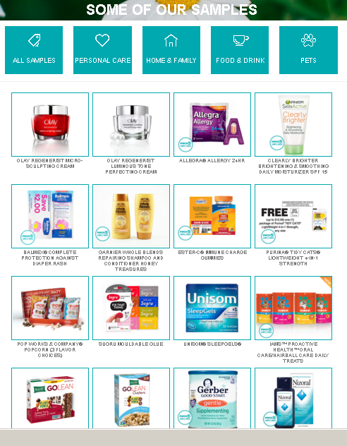 Inspired by Savannah: New Product Samples Available FREE from PINCHme ...