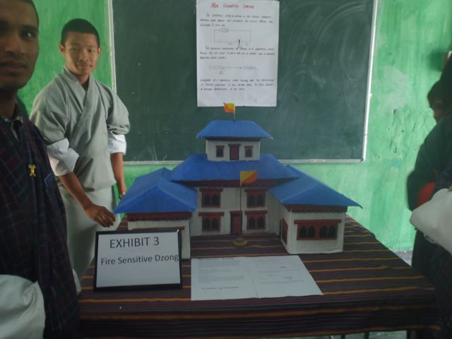 Heather Robertson in Bhutan: Science Exhibition