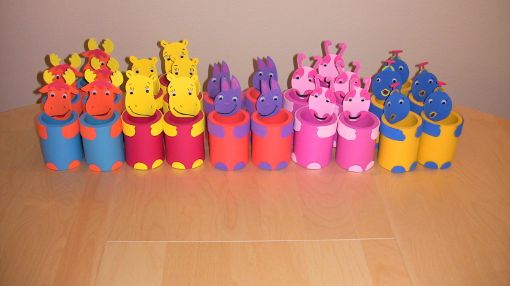 Ideas Para tus Fiestas Tematicas: Decoracion Fiesta De Los Backyardigans