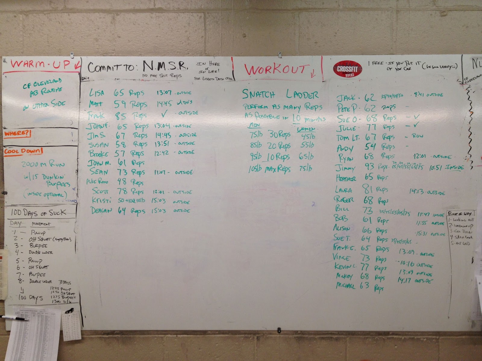 Crossfit Workout of the Day: CrossFit Workout - Tuesday 10/16/12