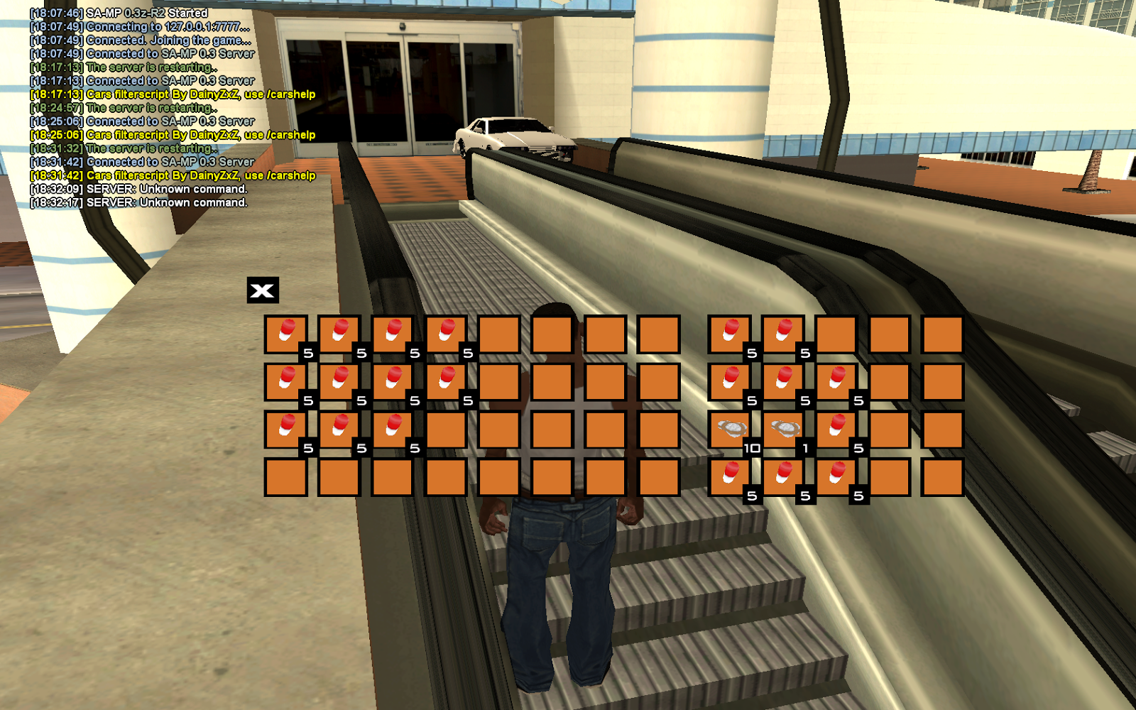 UniON! И его мысли: Инвентарь для SA-MP, pawno.