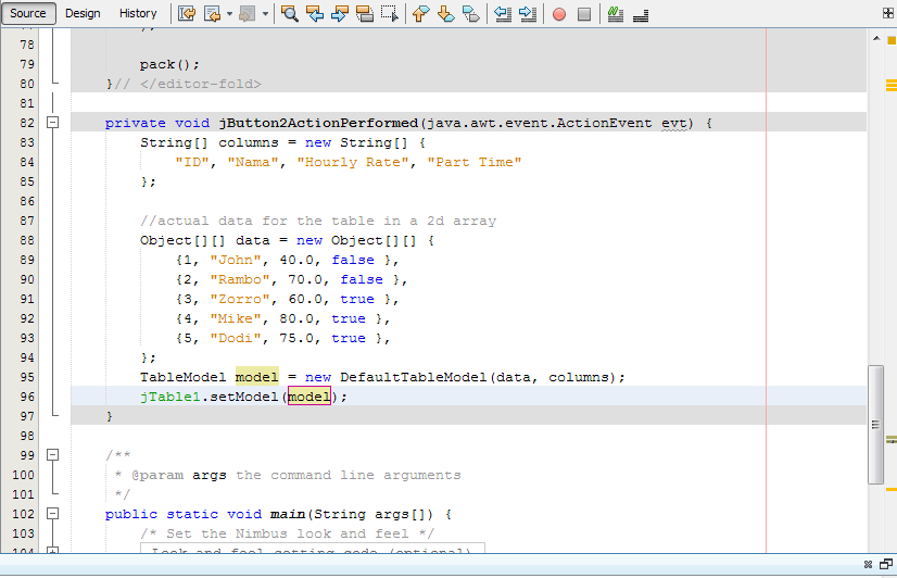 Inspirasi & Seni Technology: Belajar Java dengan Netbean - 3 ( Komponen ...