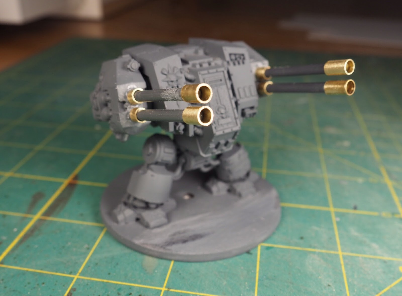 MLBN: Warhammer 40k: Space Marines Dreadnought Autocannon Conversion