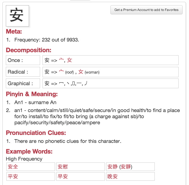 Hanzi WallChart's Blog: Processing Phase - C : Character Decomposition