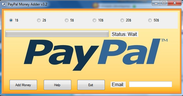Hidden Hacking Tools: PayPal Money Adder 3.2.9 Final