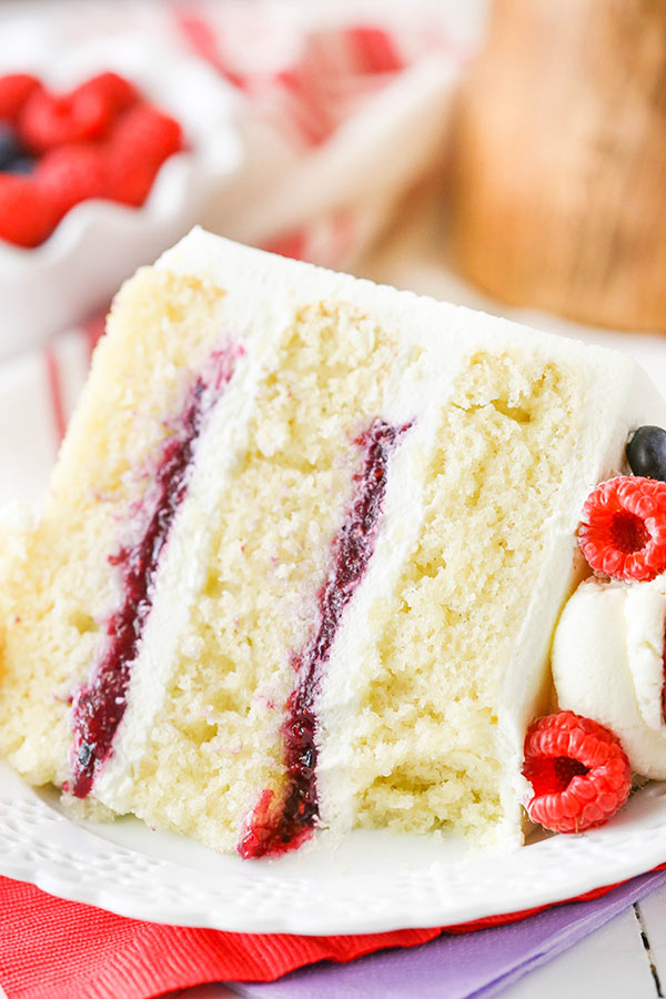 BERRY MASCARPONE LAYER CAKE