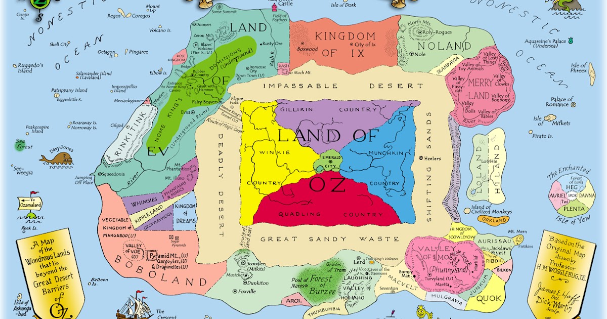 The Royal Blog of Oz: Where is Oz?