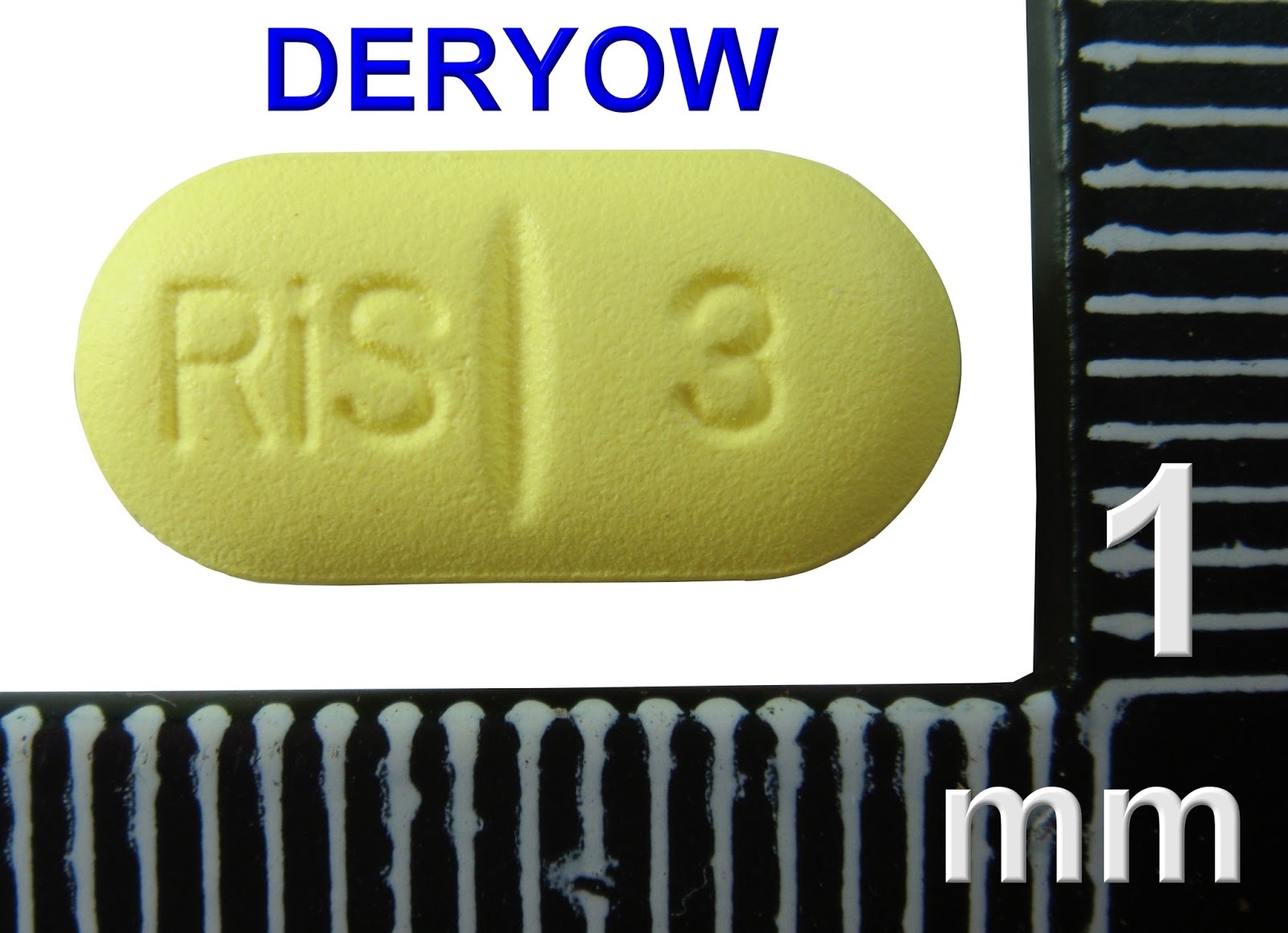 德佑藥局藥袋資訊暨藥品外觀分享: AB47407100 APA-RISDOL 【3mg】 F.C. TAB.〝健亞〞 RISPERIDONE ...