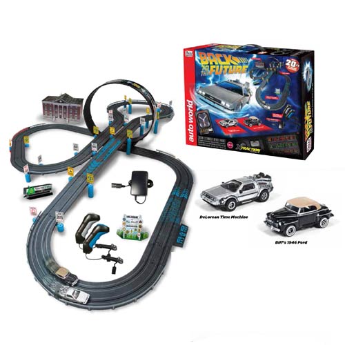 The Nerdy Gentlemen: Retro Nerd: Back To The Future Electric Race Track Set