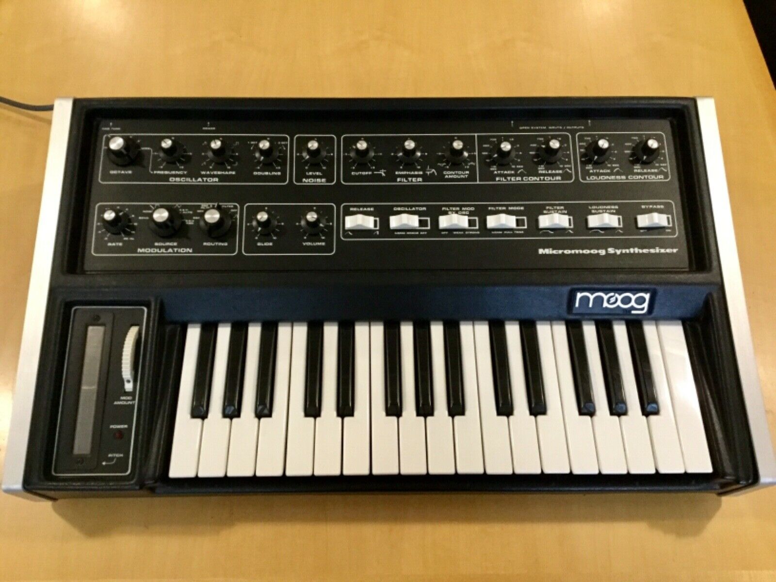 MATRIXSYNTH: Moog Micromoog Vintage Analog Mono Synthesizer