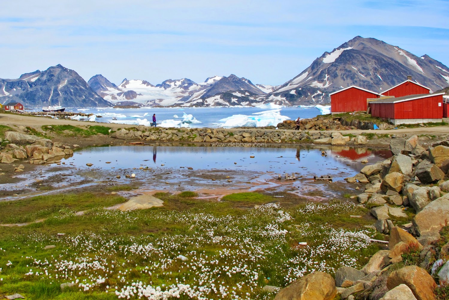 My Time Capsule: Greenland: Kulusuk Village, Inuits & Cemetery