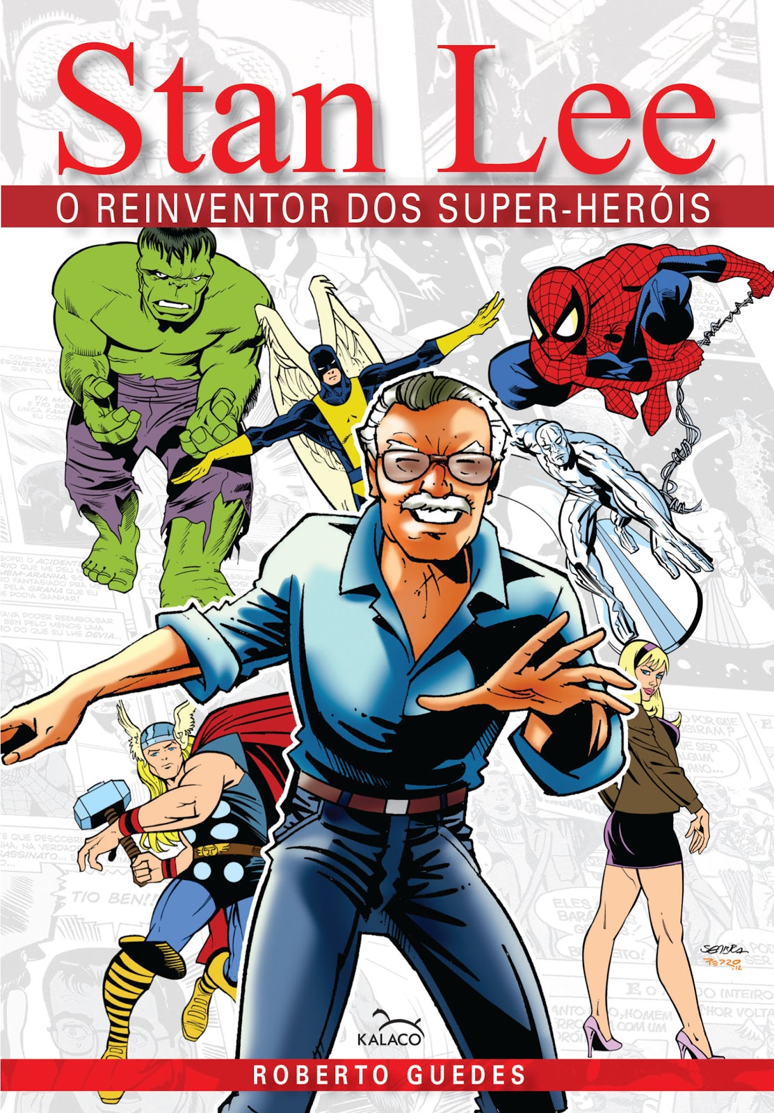 Biografia de Stan Lee autografada