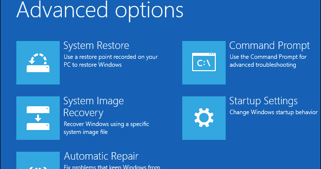 Grecian Geek Genius : System Restore στα Windows 10