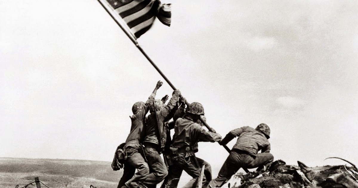 World War II Pictures In Details: Raising the American Flag on Iwo Jima