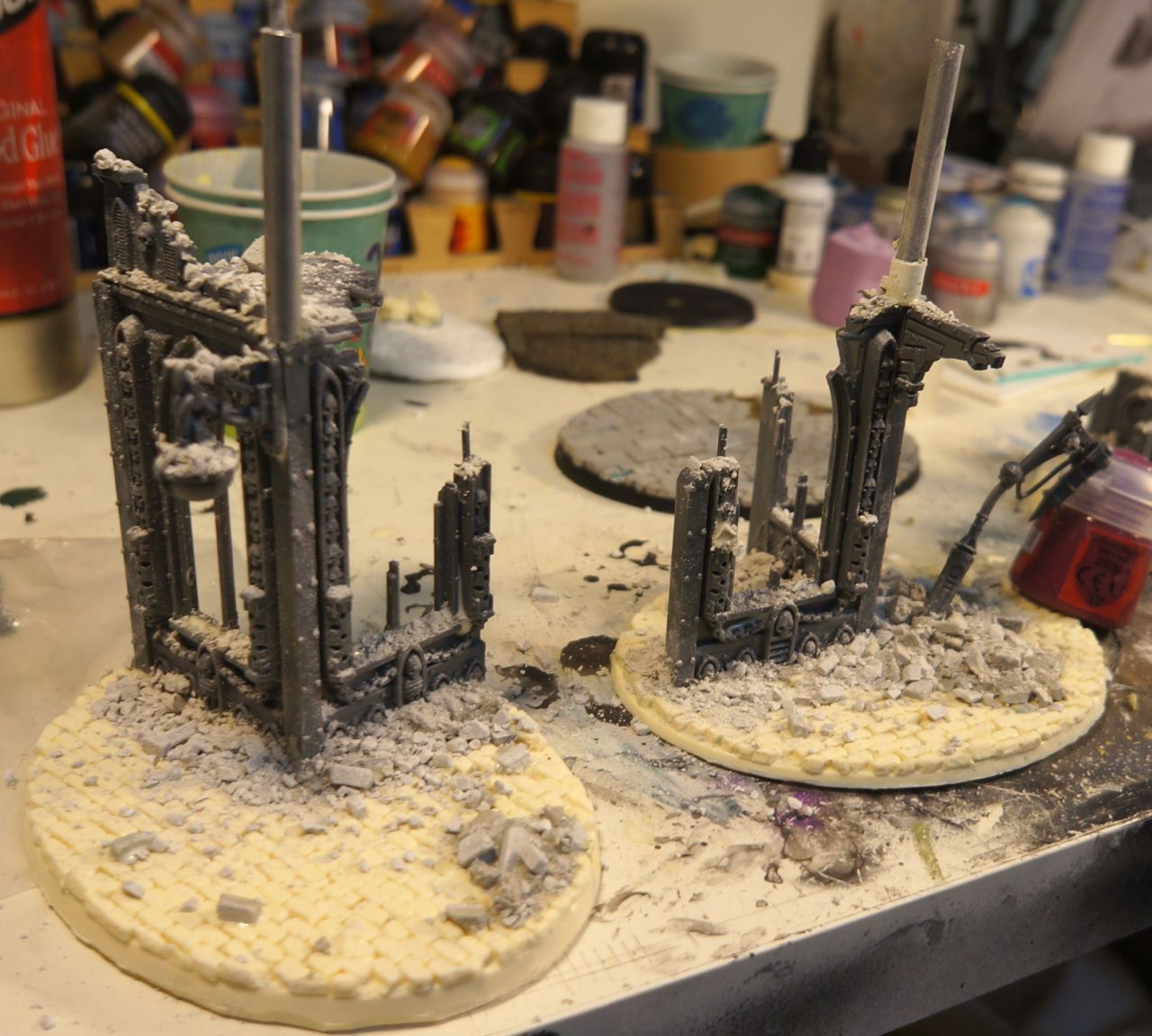 40k Hobby Blog: Custom Resin Flying Base
