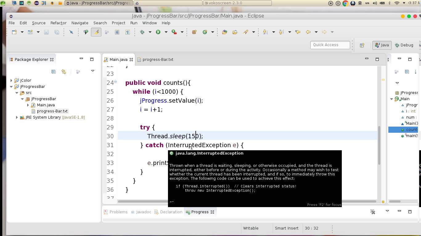 24 Java Swing Gui Jprogressbar كورسات بالعربي