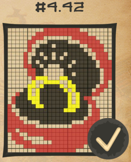 CrossMe Puzzles: Color #4.42 - Precious Gift