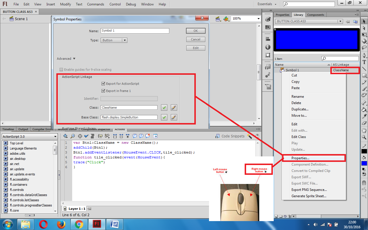 ADD CHILD INTO CLASS AS3 - Flash College