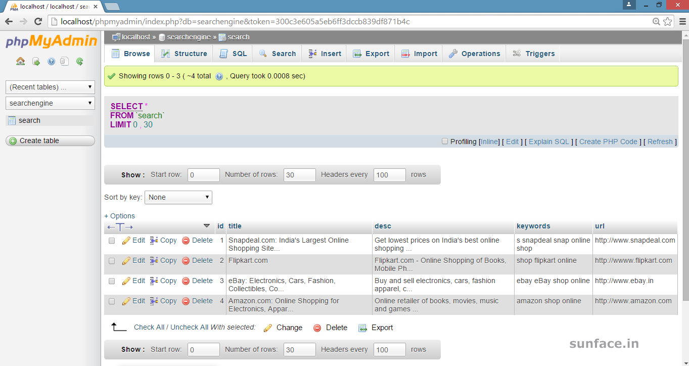Create Google like Search Engine | Sunface Connect | E - Magazine