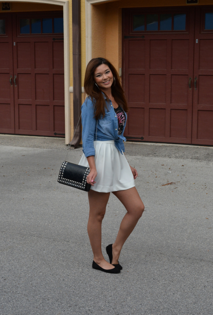 Raspberry Jam: Outfit 134 - Denim Shirt