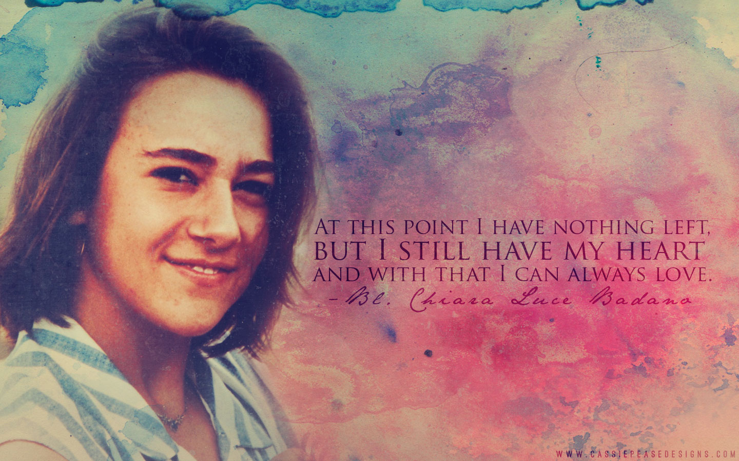 Saint October 29 : Blessed Chiara Badano of the Focolare