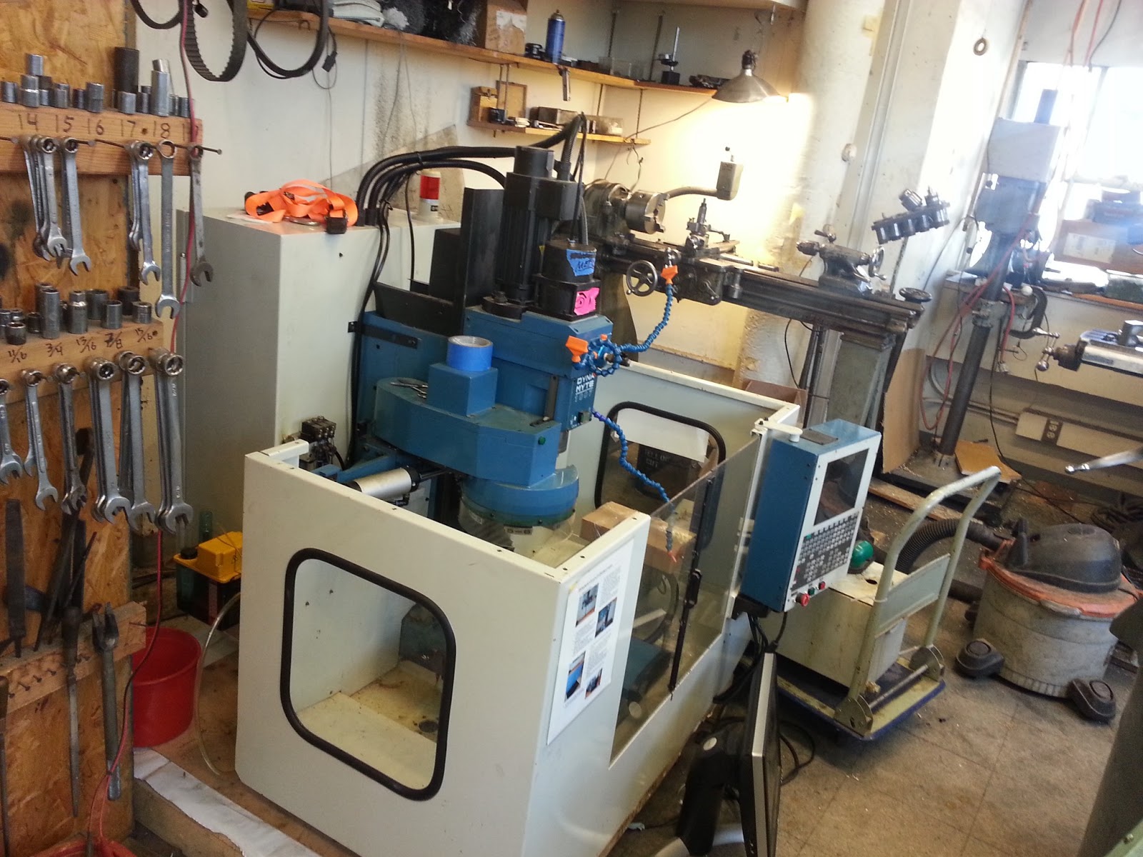 YAMEB: Getting the Dyna Myte 1007 CNC Mill Working