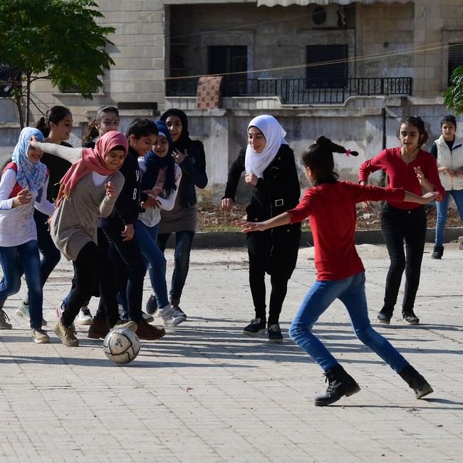The Smiles of Syrian Children