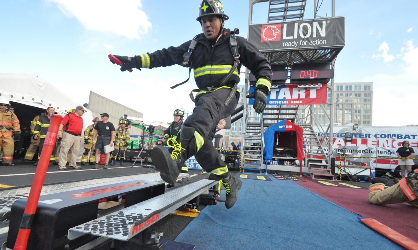 Firefighter Challenge®: You Heard It Here First...It's A Lock