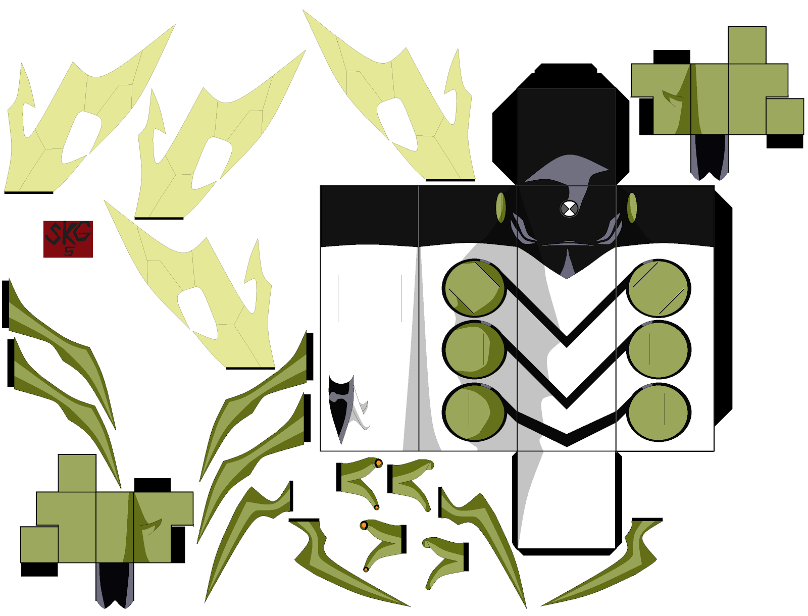 De cubeecraft y algo más: Cubeecraft Ben 10