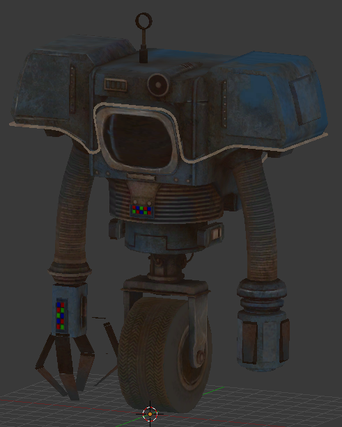 Evans Papercraft Blog: New Project - Securitron from Fallout New Vegas