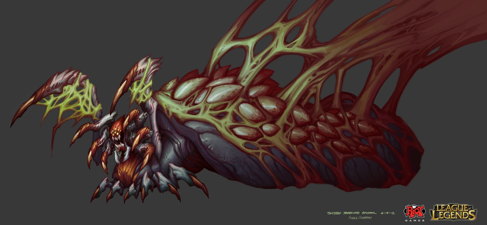 The Lantern Factory: Twisted Treeline Spider - League of Legends