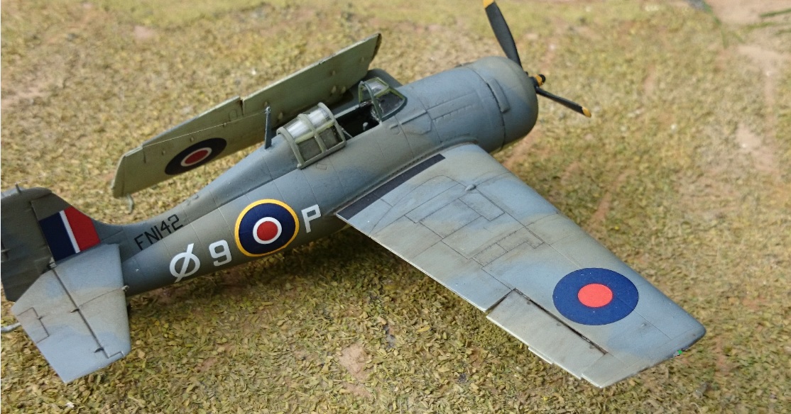 FalkeEins - a modelling blog: Airfix Grumman Martlet in 72nd scale ...