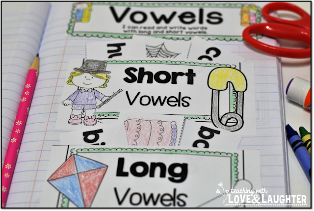 Teaching With Love and Laughter: Kindergarten Phonics Interactive Notebooks