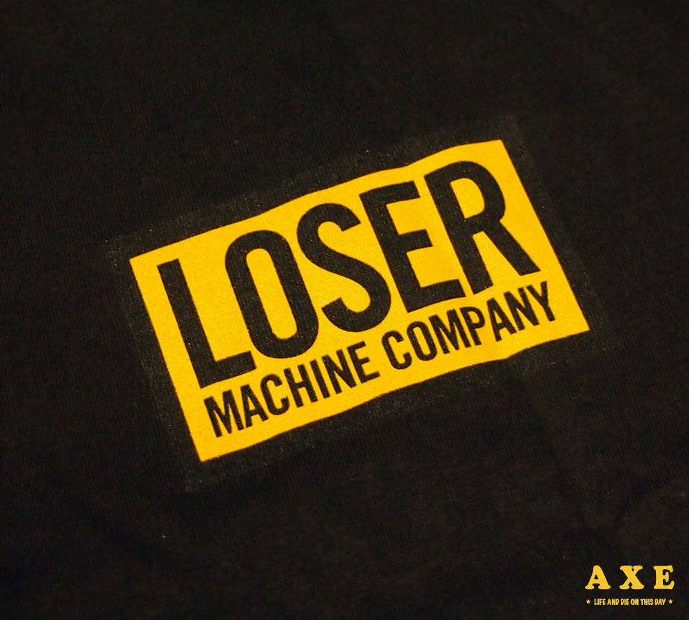 AXE: LOSER MACHINE 新品發售 - ANIMAL LOSER LOGO T-SHIRT