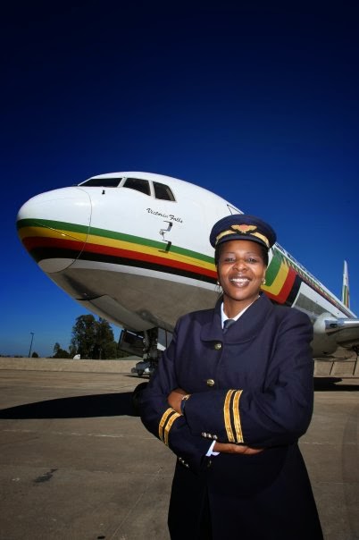 The African Millionaire: Captain Chipo Matimba Zimbabwe Pilot