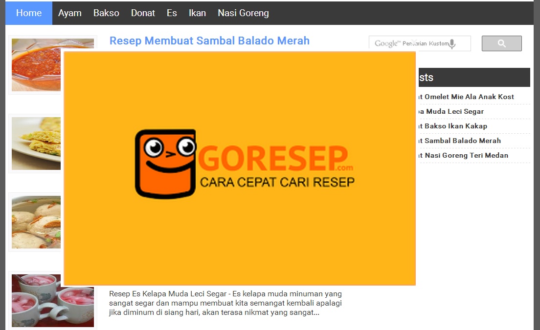 Membuat Popup Dengan Css Html Javascript Di Blog Ficri Pebriyana