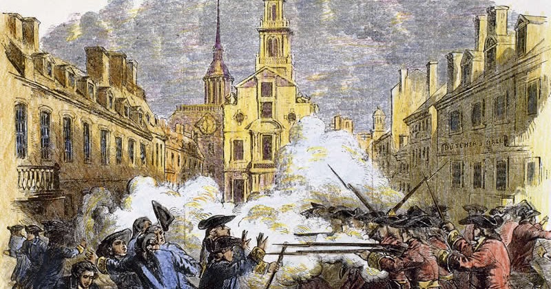 In American History: Boston Massacre