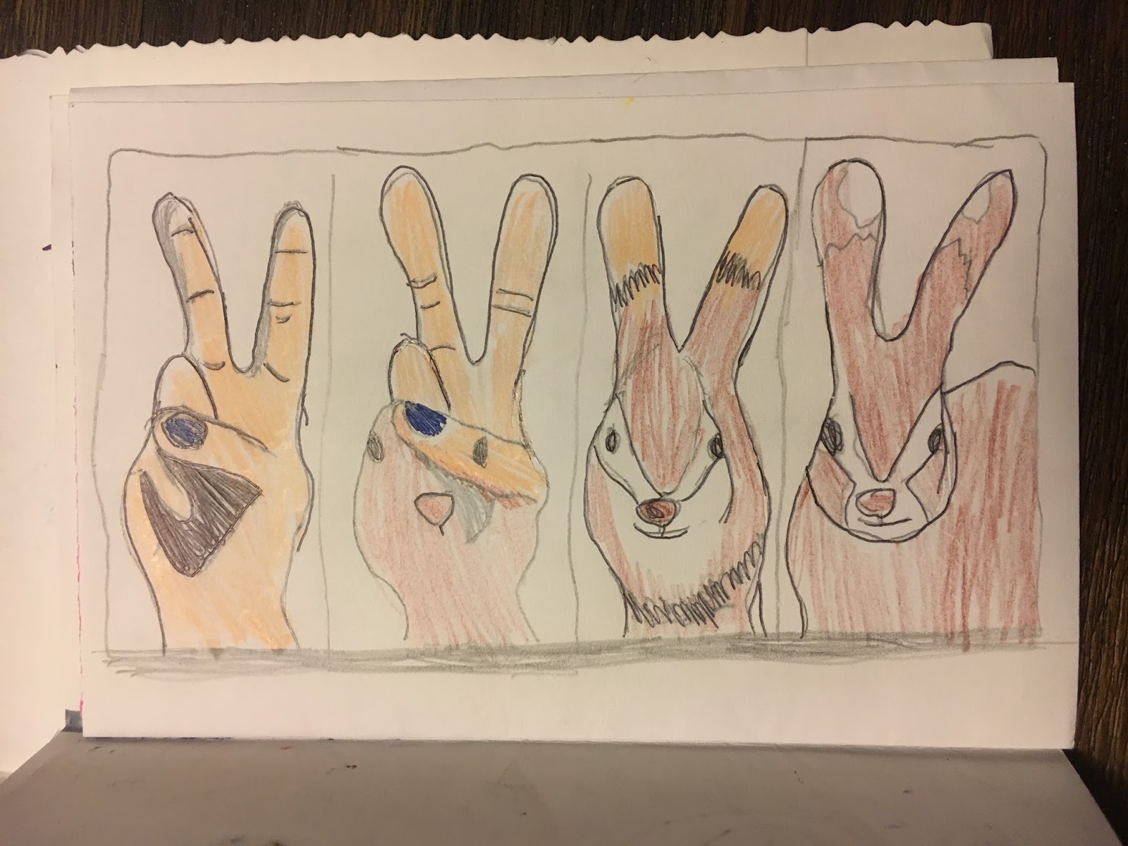 Artists For Kids: 5th Grade Sketchbook Assignment : Morph Drawings