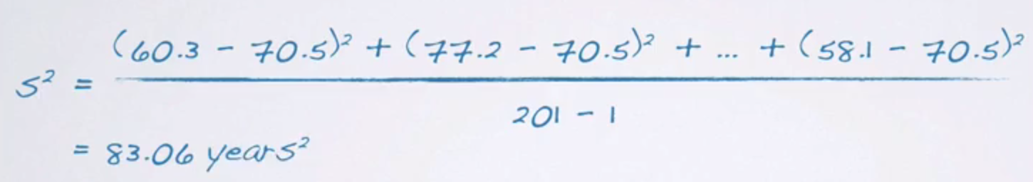 Sonny不讀不行 Statistics筆記6 Measuring Spread